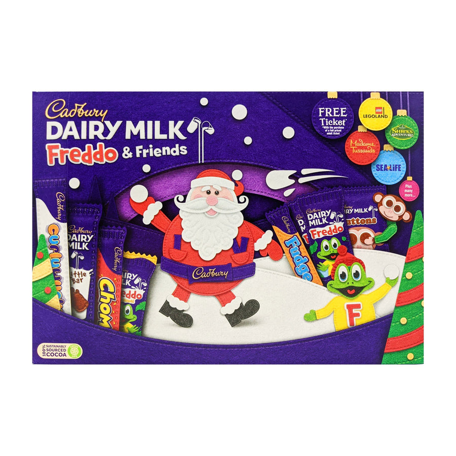 Cadbury Dairy Milk Freddo & Friends Selection Box 135g – Blighty's ...