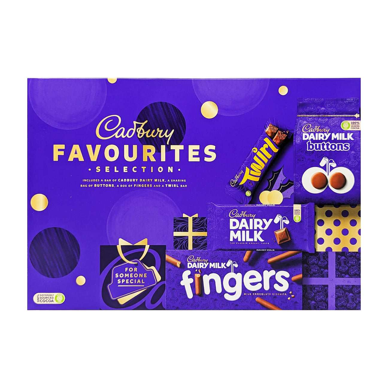 Cadbury Favourites Selection Box 370g – Blighty's British Store