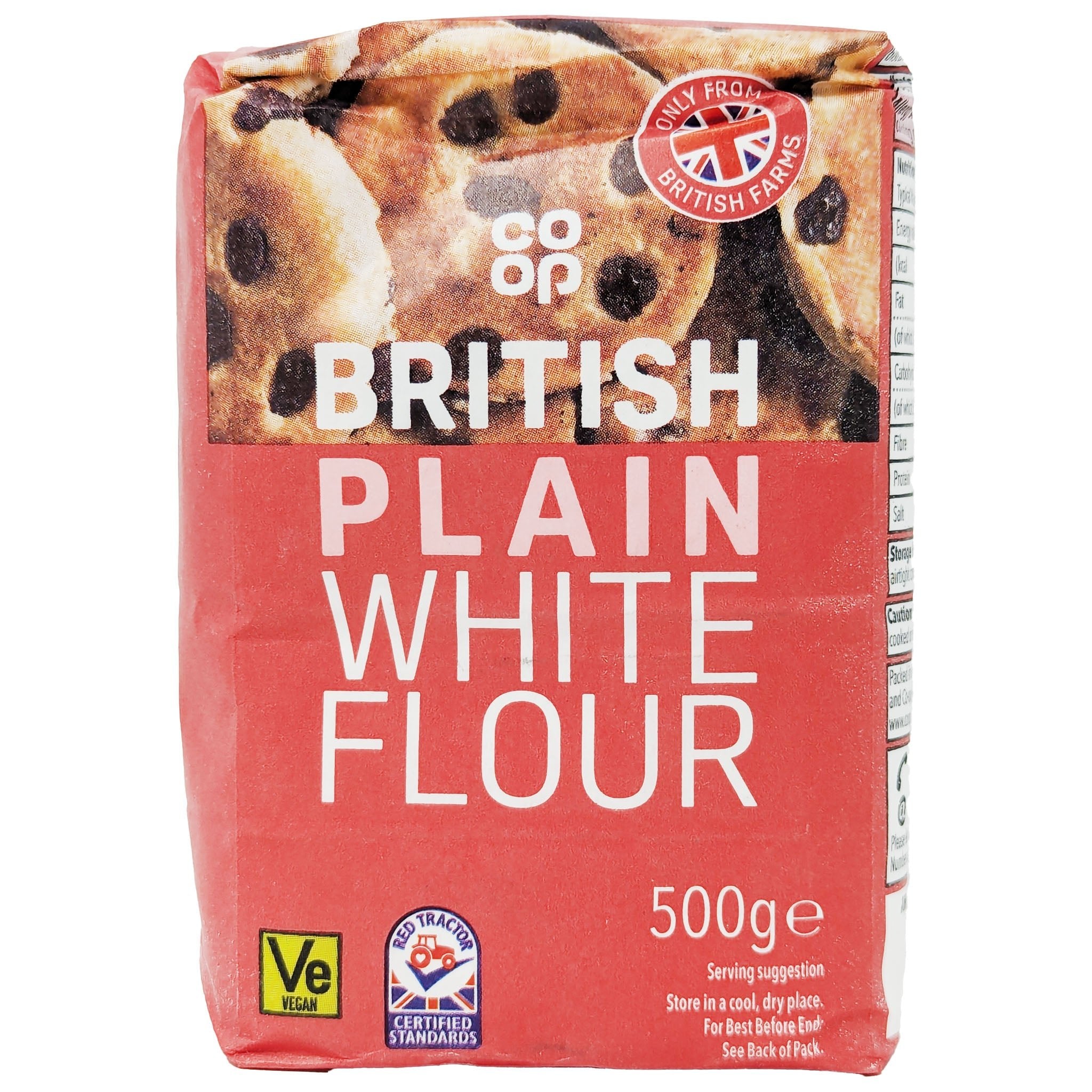 Co-op British Plain White Flour 500g – Blighty's British Store