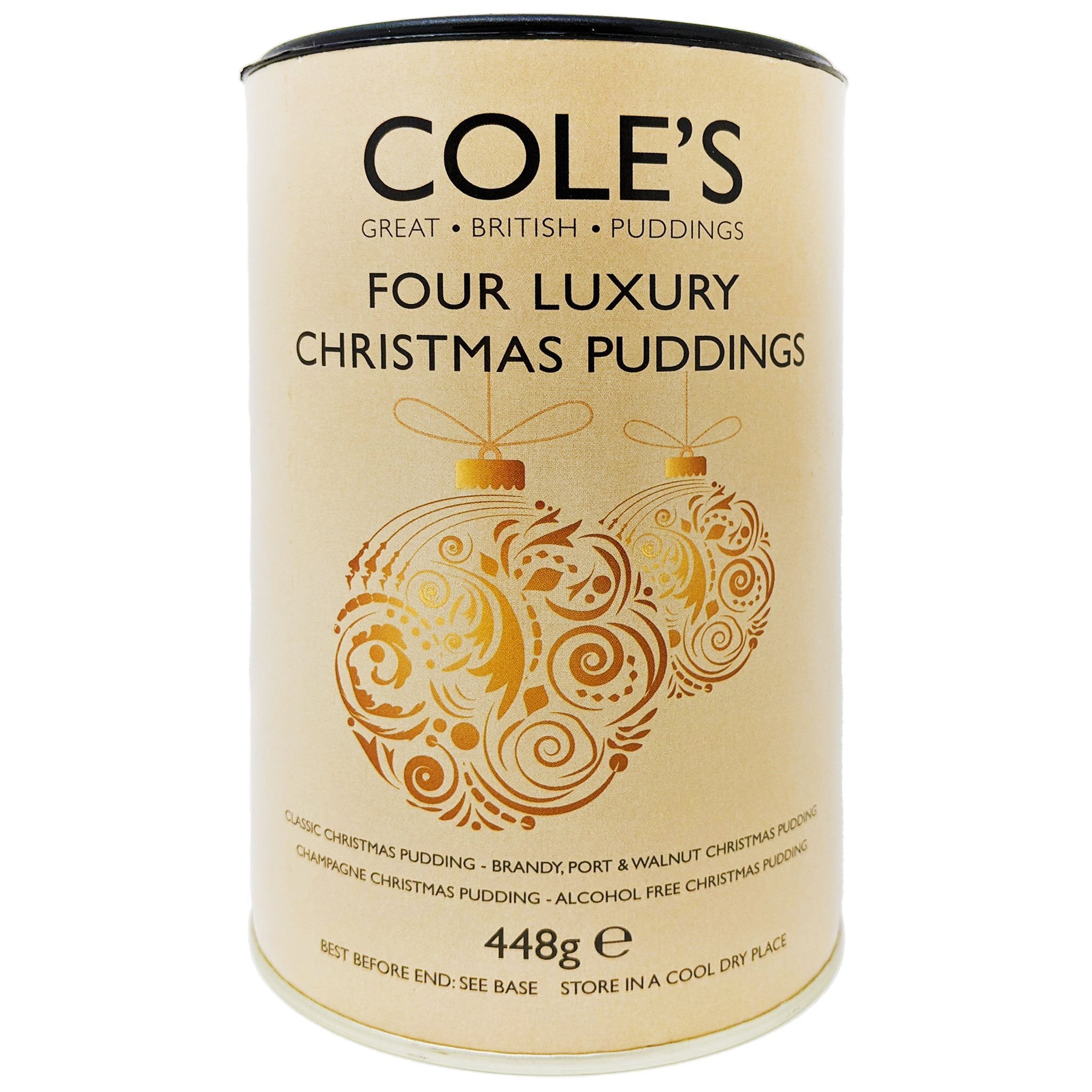Cole's Four Luxury Christmas Puddings 448g – Blighty's British Store