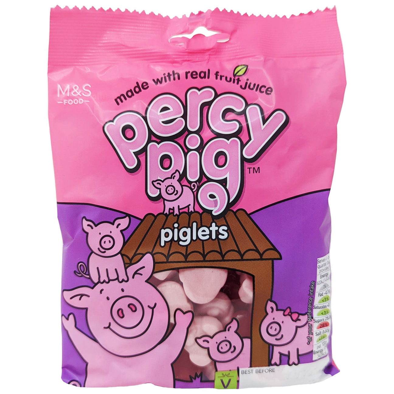 M&S Percy Pig Piglets 170g – Blighty's British Store