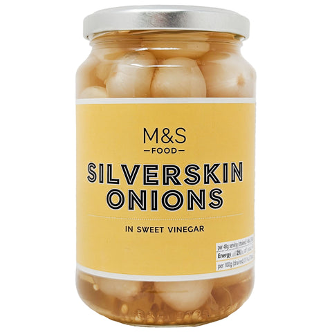 M&S Silverskin Onions 340g – Blighty's British Store