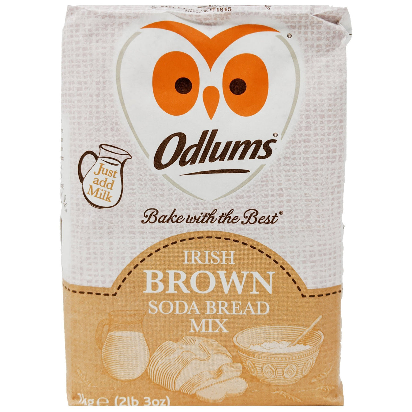 Odlums Irish Brown Soda Bread Mix 1kg – Blighty's British Store