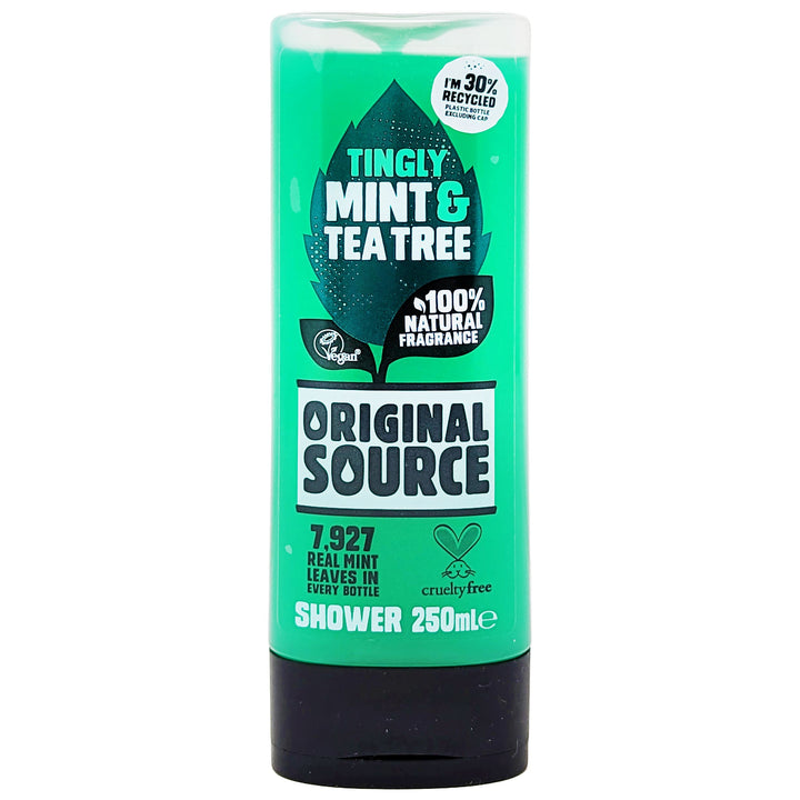 Original Source Tingly Mint & Tea Tree Shower Gel 250ml – Blighty's ...