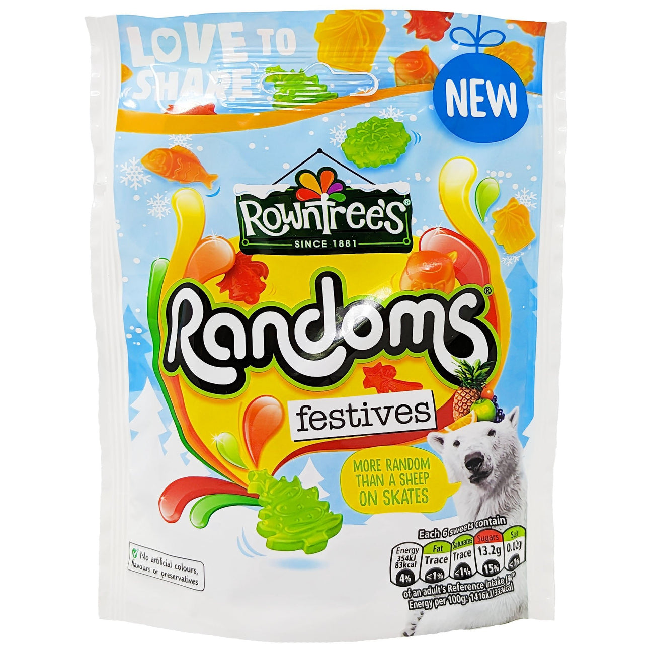 Rowntree's Randoms Festives 130g – Blighty's British Store