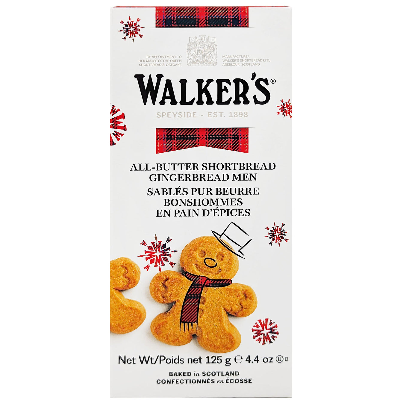 Walker's All-Butter Shortbread Gingerbread Men 125g – Blighty's British ...