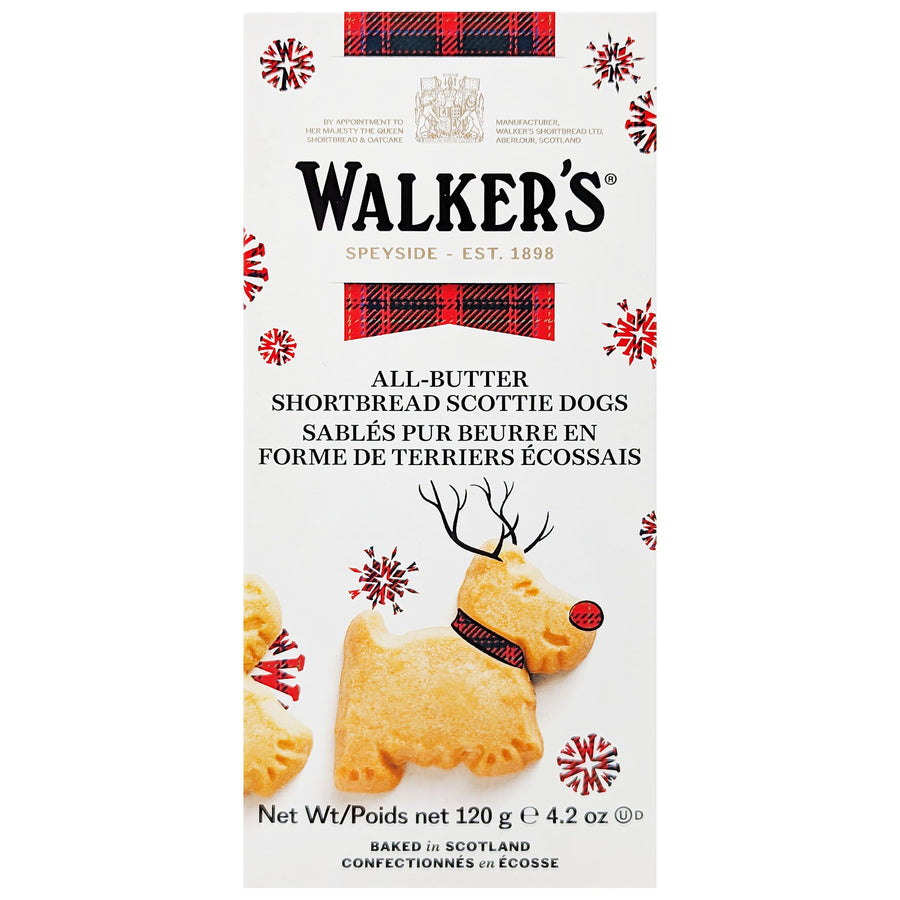 Walker's All-Butter Shortbread Scottie Dogs 120g – Blighty's British Store