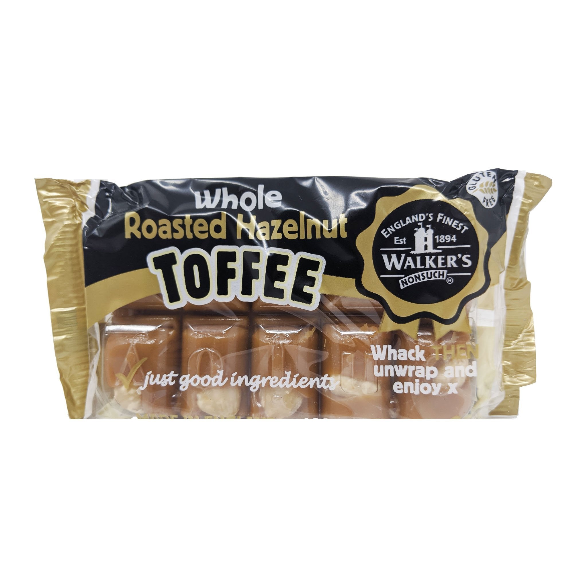 Walker's Nonsuch Roasted Hazelnut Toffee 100g – Blighty's British Store